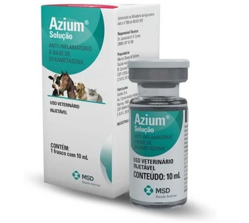 Dexametasona Azium Solução MSD 10ml - Alvorada