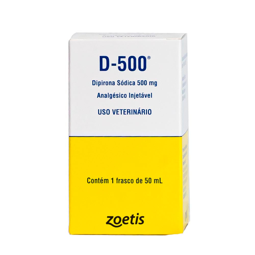 Analgésico D-500 Zoetis 50ml - Alvorada