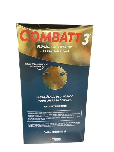 Endectocida Combatt3 Agener União - Alvorada