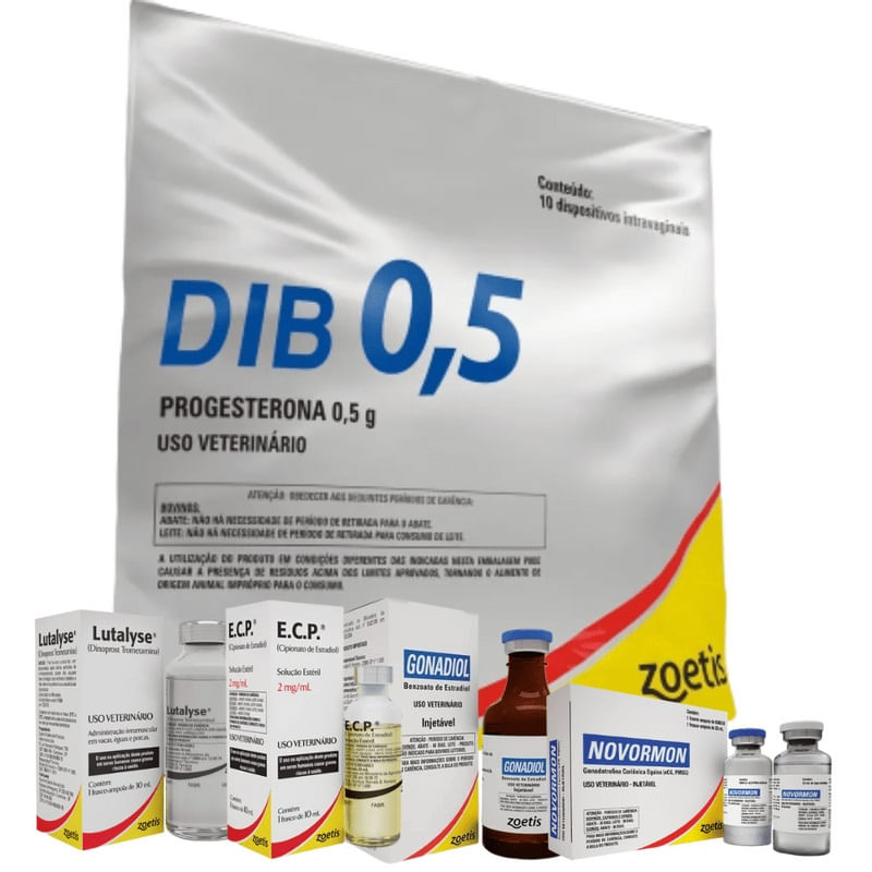 Dib Monodose - 120 Protocolos de IATF - Zoetis - Alvorada