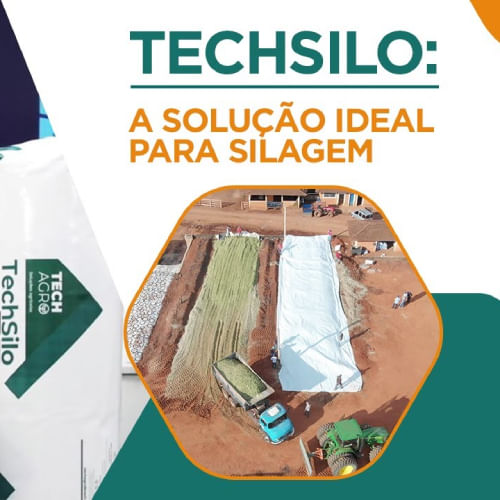 Lona para Silagem Techsilo 70Kg 12x50 metros Preto e Branco - Alvorada
